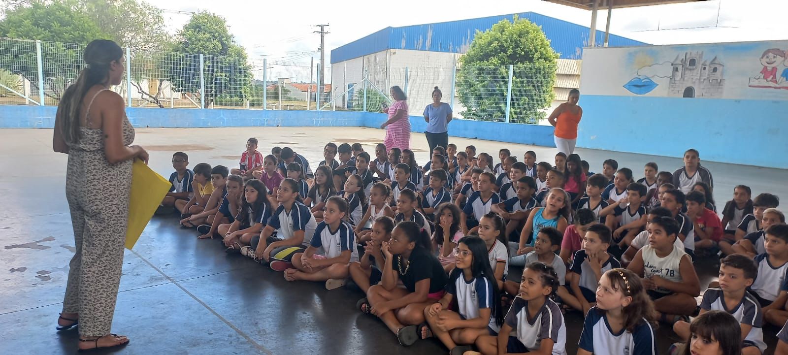 Secretaria Municipal de Saúde realiza Ação de Prevenção na EMEB Zélia ...